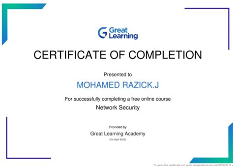 Mohamed Razickj On Linkedin Greatlearningacademy Networksecurity Greatplacetoworkcertified