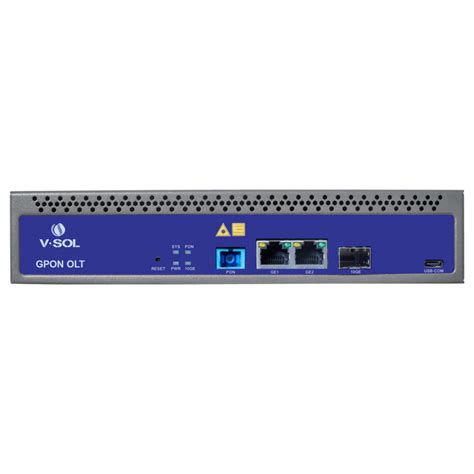 Vsol Vsol V1600gs F V Sol Single Pon Gpon Olt 2 Puertos Rj45 10100