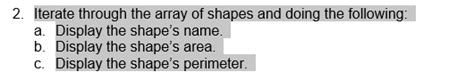 Solved Details Implement The Following Shape Hierarchy