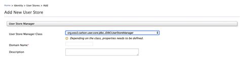 configuring secondary user stores wso2 identity server documentation