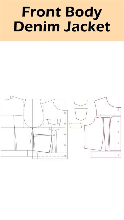 Longline Jacket Drafting Princess Seam Pockets Pattern Making Tutorial