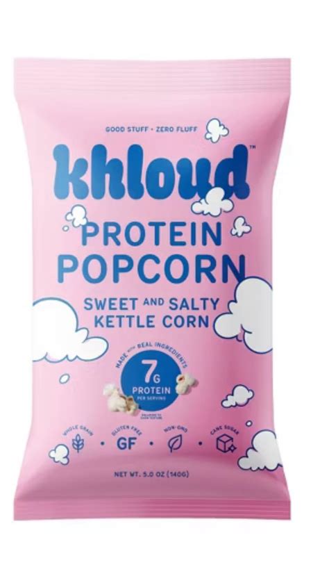 Khloud Protein Popcorn Sweet And Salty Kettle Corn Protein