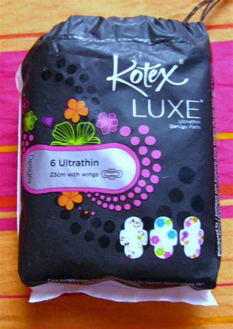 PRODUCT SPOTLIGHT: KOTEX LUXE SANITARY PADS | The Beauty Junkee
