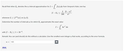 solved recall that when sn denotes the n interval