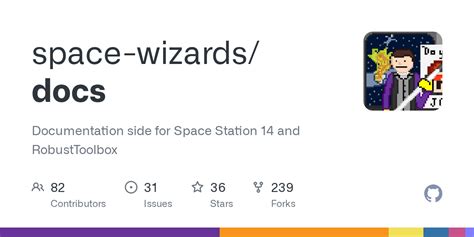 GitHub Space Wizards Docs Documentation Side For Space Station 14 And RobustToolbox