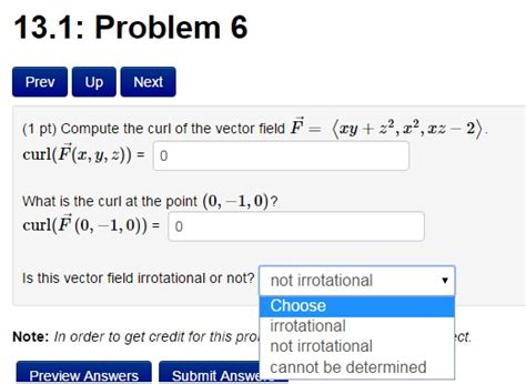 solved compute the curl of the vector field f xy z 2