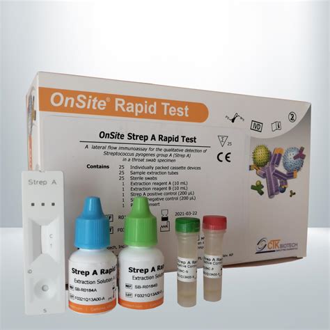 Test Nhanh Strep A Test