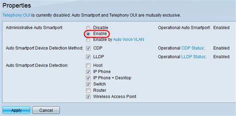 smartport configuration on sx500 series stackable switches cisco