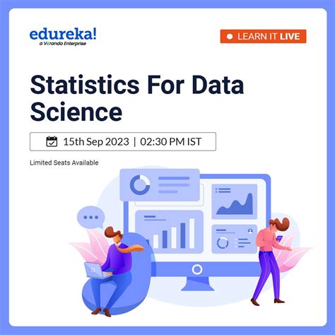 free webinar on statistics for data science edureka posted on the
