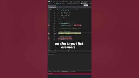 how c linq queries are executed csharp linq shorts youtube