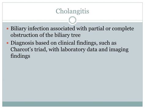 Ppt The Tokyo Guidelines For Cholangitis Powerpoint Presentation