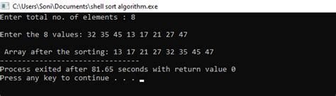 Shell Sort Algorithm In Data Structures Overview Time Complexity And More Simplilearn