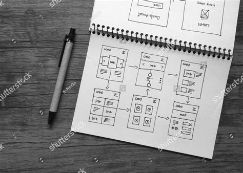Website Design Wireframe Examples Of Web And Mobile Wireframe Sketches Printable Business Images