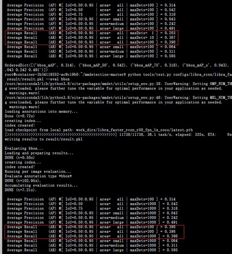 The Output Maxdets Is Different From Pycocotools · Open Mmlab