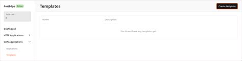 A Guide On Creating And Managing Fastedge Templates Gcore