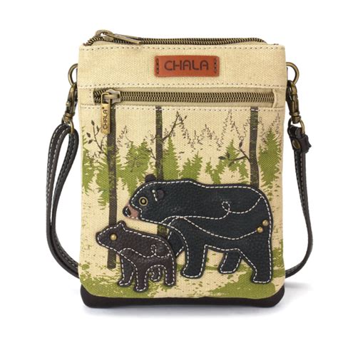 Bear Safari Double Pocket Xbody Chala The Penguin Gallery