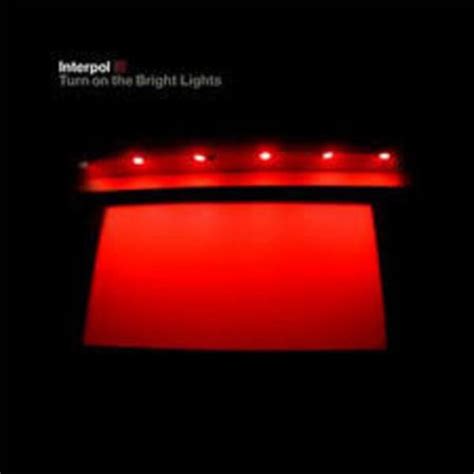 Interpol Turn On The Bright Lights Vinyl Lp