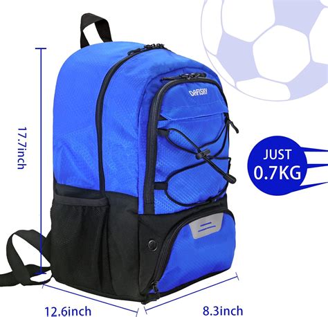Dafisky Bolsa De Fútbol Juvenil Mochila De Fútbol Y Juvenil Para Fútbol Voleibol Baloncesto