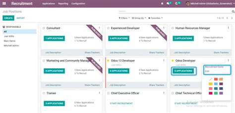 Odoo HR Recruitment Process An Overview Globalteckz