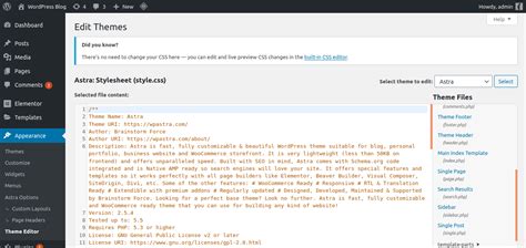 How To Edit Wordpress Footer Php Route