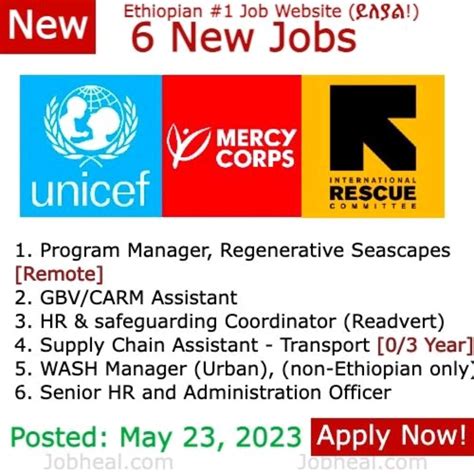 Dawit Getachew On Linkedin Apply Here 👉 Jobs 1 Program Manager Regenerative…