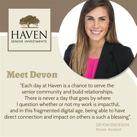 Devon Erickson Posted On Linkedin