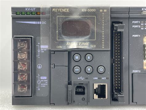 Keyence Kv 5000 Realtime Controller W U7 L20v C64xc C64tc