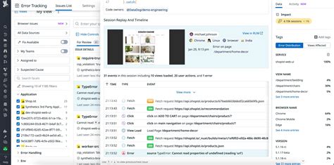 The First Step To Fixing What Matters Datadog Error Tracking Datadog
