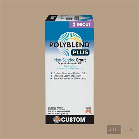 Polyblend Plus Non Sanded Tile Grout 10lb 380 Haystack Elit Tile