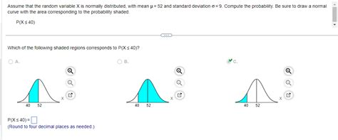 solved assume that the random variable x is normally