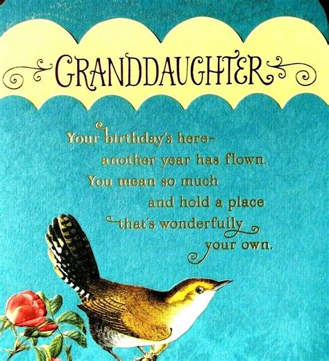 Granddaughter Birthday Quotes Sweet And Poetic Granddaughter Birthday