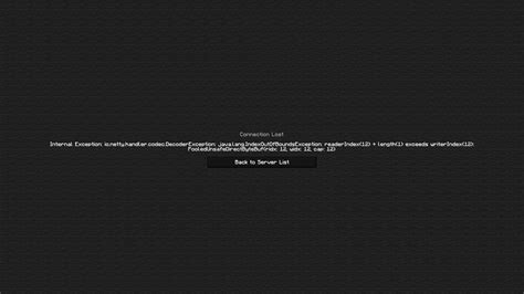 Bug Trying To Join Stoneblock 3 Server And Getting An Error When