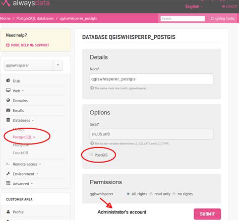 Postgis Database Free Online Hosting Landscape Archaeology