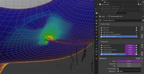 can t make weights symmetrical modeling blender artists community