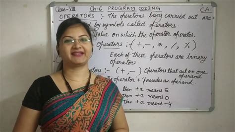 Cbse Cacomputer Application Class 8 Ch 6 Program Coding Part 9 Youtube