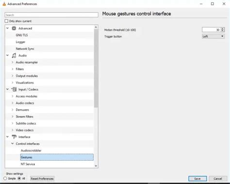 How To Use Mouse Gestures In Vlc Media Player