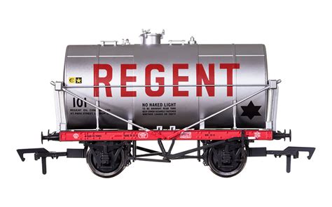 Dapol 4f 058 003 14t Tank Wagon Class A Regent Red Letters Silver 101