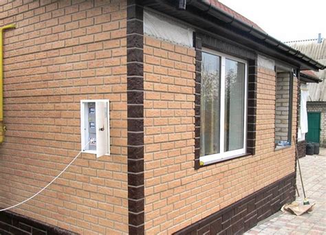 Панели за облицовка на къщата навън