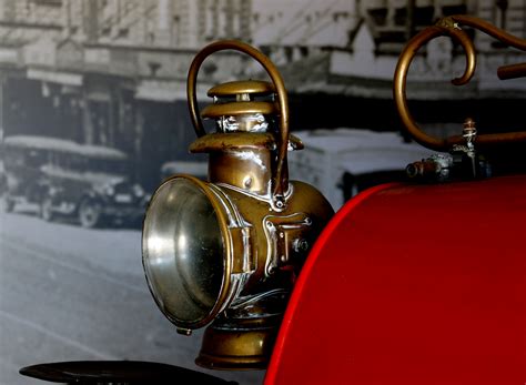 Reproduction Brass Headlight Lamp