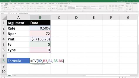 The Pv Function Excel For Lawyers Tutorial And Video Lesson
