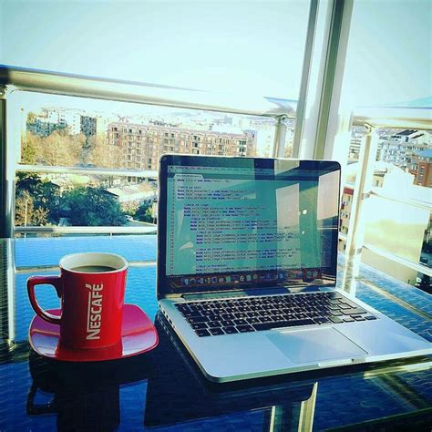 Workplace Coding Notebook Macbook Css Php Java Website Code