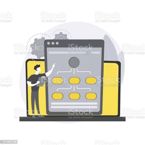 엔터프라이즈 아키텍처 추상 개념 벡터 일러스트레이션입니다 0명에 대한 스톡 벡터 아트 및 기타 이미지 0명 개념 개발