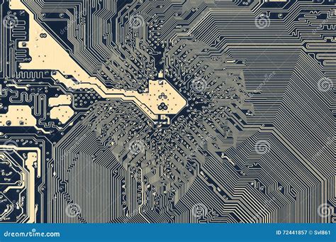 Circuit Board Pattern Stock Image Image Of Industry
