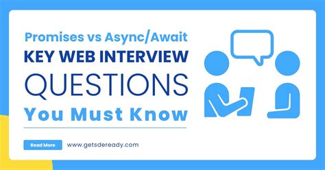 Mastering Promises Vs Asyncawait For Web Interviews