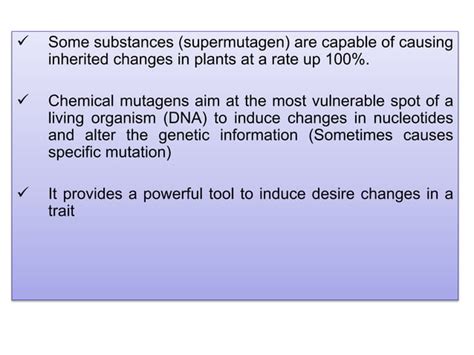 21 Mutation Breeding In Crop Improvement Pptx