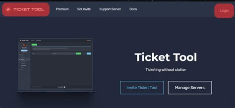 how to use ticket tool on discord itgeared