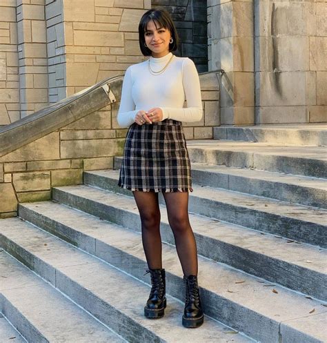 Plaid Skirt Outfits To Inspire Your Look All Season Lulus Com Fashion Blog