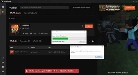 Installing Minecraft Modpacks Curseforge Support Conheça O Mundo Das
