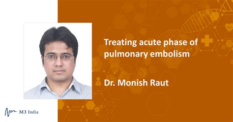 How To Treat Acute Phase Of PE Excerpts From ESC Guidelines