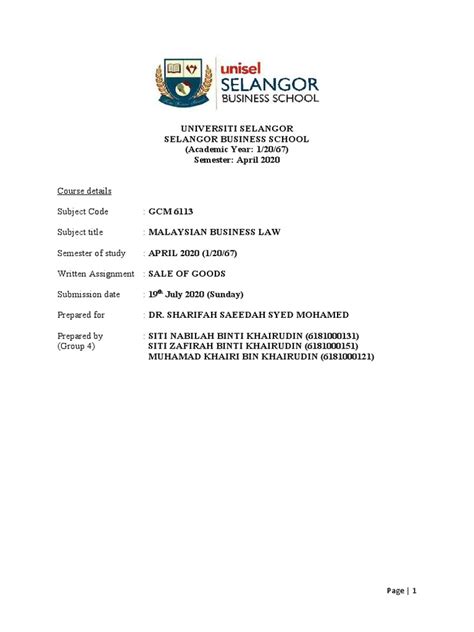 Group 4 Written Assignment Download Free Pdf Breach Of Contract